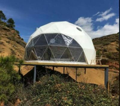 China Geodesic Dome House Steel Tent for sale