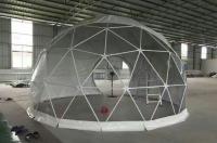 China UV - Treated Clear Camping Tent Half Sphere Geodesic Dome Wedding Tent Dome Party Tents for sale