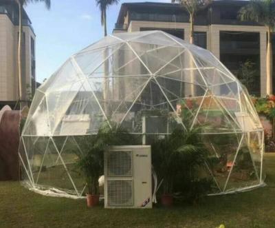 China UV - Treated Clear Camping Tent Half Sphere Geodesic Dome Wedding Tent Dome Party Tents for sale