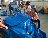 China Strong Tear Resistance PVC Truck Cover Matte Surface With Previously Unused Raw Materials for sale