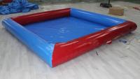 China High Strength PVC Swimming Pool , PVC Inflatable Lap Pool  4.5M*4.5m For Kids Swimming Pool Material for sale