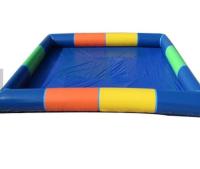 China Double Stitching Above Ground Swimming Pools With Repair Kits For Parks Inflatable Swimming Pool for sale