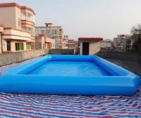 China Double Stitching Above Ground Swimming Pools With Repair Kits For Parks Inflatable Swimming Pool for sale