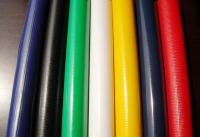 China B1 Fire Resistance Heavy Duty Vinyl Tarp For Petroleum Pipeline  Cover High Strength Material for sale