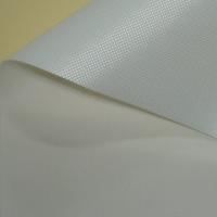 China Sunshade Flame Retardant Tarpaulin 1000d x 1000d 18x18 Base Fabric High Strength Material for sale