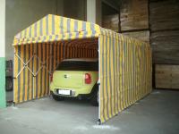 China Striped Fire Retardant Tarpaulin PVC Laminates TL550 Hot Melt Coating High Strength Material for sale