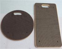 China Water Resistant Black Anti Slip Rug Underlay 440g Scrub Board Washboard Anti Alip Bath Mat for sale