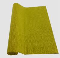 China Polyester Mesh PVC Non Slip Mat For Instrument And Tools Poly Bag Packing Plastic Fabric for sale