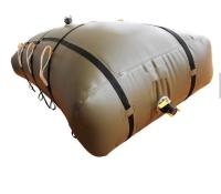 China Vehicle Bladder Fuel Tank ，20000L Collapsible Fuel Container Tensile Strength Liquid Containment Fuel Bladder for sale