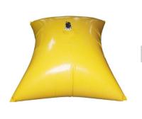 China Sealed 2000 Liter Flexible Fuel Bladder ，Yellow Anti-UV Fuel Pillow Tanks Liquid Containment Fuel Bladder for sale