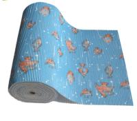 China 3' X 5' PVC Non Slip Mat Bathroom , Eco Friendly Plastic Mats With Pattern Printing for sale