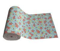 China 3' X 5' PVC Non Slip Mat Bathroom , Eco Friendly Plastic Mats With Pattern Printing for sale