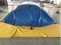China 7000L Pillow Shape Desert PVC Flexible Water Storage Tank For Agriculture Water Holding Tank for sale