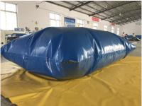 China 100000L Emergency Rescue Drought Resistance  PVC Tarpaulin Water Tank Portable Water Tanks for sale