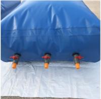 China 10000L PVC Pillow Water Storage Tanks Flexible Capacity Large Water Tanks Water Holding Tank for sale