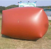 China Flexible PVC Red  Methane Storage Tank With TPU Tarpaulin For Cooking Fuel for sale