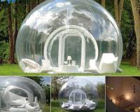 China Clear Camping Tent Advertising Inflatable Transparent Bubble Tent Inflatable Party Tent for sale