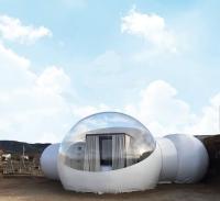 China High Strength Giant Transparent Inflatable Bubble Tent With High Polymer For Party for sale