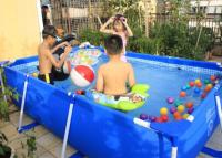 China Flame Retardant PVC Swimming Pool for Family Use Indoor Inflatable for sale