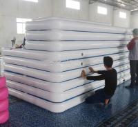China Rapid Inflation PVC Gymnastics Air tumbling mat Air Track Mat  3M*1M*0.1M Rubber Cushion for sale