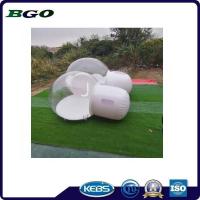 China Double Layers Structure Durable Clear Bubble Tent Colorful Plastic Type For Outdoor Adventures for sale