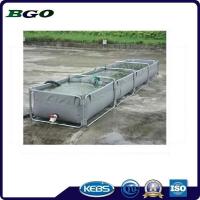 China Convenient Tarpaulin Fish Tank Durable Affordable For Qingdao Buyers for sale