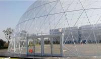 China 18M Waterproof Anti - UV Geodesic Dome Tent With Steel Pipes For Event Party for sale