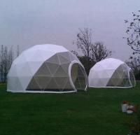 China 8M Winter Camping Geodesic Dome Tent Waterproof Hotel  Tent Igloo Dome Party Tent for sale