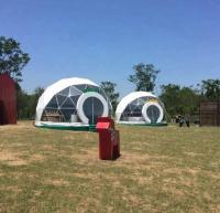 China 8M Winter Camping Geodesic Dome Tent Waterproof Hotel  Tent Igloo Dome Party Tent for sale