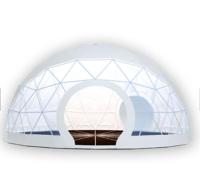 China Customized Waterproof Windproof Movable Geodesic Dome Tent With Steel Frame Dome Camping Tent for sale