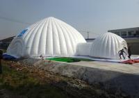 China Outdoor Inflatable Bubble Lodge Party Tent , Blow Up Wedding Tent Exhibition Igloo for sale