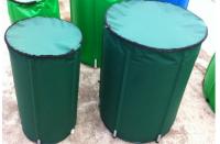 China Greenhouse PVC Garden Rain Barrels , Collapsible Plastic Water Barrels 150L Portable Water Tanks for sale