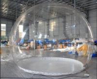 China PVC Clear Giant Inflatable Show Ball , Inflatable Snow Globe For Christmas Promotion for sale