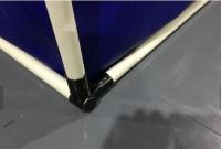 China 50000 Liters Folding Tarpaulin Fish Pond , Blue Color Aquarium Fish Tank With Steel Frame for sale