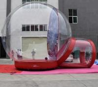 China Water Seal Inflatable Bubble Camping Tent , Anti-Fungus Treatment Outdoor Bubble Tent for sale