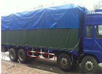 China 780g Waterproof PVC Coated Polyester Fabric Tarpaulin Truck Cover UV Protection for sale