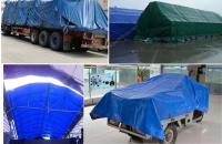 China 780g Waterproof PVC Coated Polyester Fabric Tarpaulin Truck Cover UV Protection for sale
