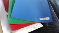 China 780g Waterproof PVC Coated Polyester Fabric Tarpaulin Truck Cover UV Protection for sale