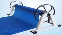 China 400 Micron Outdoor Anti-UV Heat Preservation PE Bubble Swimming Pool Solar Cover for sale