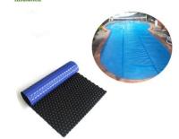 China 500 Um Bubble Solar Pool Cover Length Customized Swimming Pool Material swimming pool solar cover for sale