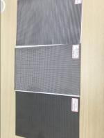 China 500D X 500D 9x13 Reinforced PVC Coated Polyester Mesh Black Mesh For Outdoor Fence for sale