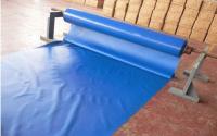 China Multi - Color Anti-UV Waterproof PVC Truck Cover Tarpaulin Fabric In Roll 18X18 610G for sale