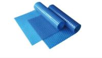 China 500 Um Waterproof Winter Pool Covers Inground Insulation PE Blue Plastic Solar Pool Cover for sale
