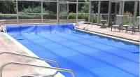 China UV Protection PE Bubble Waterproof Swimming Pool Solar Cover For Rectangular Pool for sale