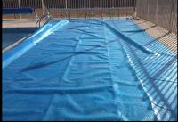 China Portable Thermal PE Bubble Plastic Swimming Pool Covers Thickness 400um 500um 600um for sale