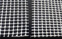 China Roll PVC Non Slip Mat For Beekeeping Suits Ventilated Protective Clothing Liner Plastic Fabric for sale