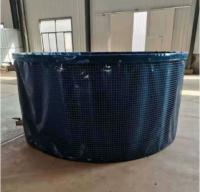 China Non - Toxic Steel Mesh Pvc Collapsible Water Tank Portable Fish Pond For Farm Diy Fish Pond for sale