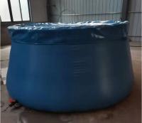 China Customized Color 7000L Flexible Onion Shape Tarpaulin Water Tank Portable Water Tanks for sale