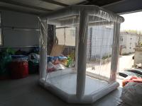 China Emergency Medical Disinfection 2.5M*2.5M*2.5M Inflatable Bubble Tent Inflatable Bubble Tent for sale