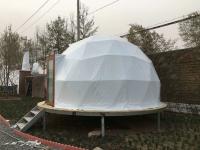 China Transparent Luxury Steel Camping 5M Geodesic Dome Tent Outdoor Dome Tent Dome Party Tents for sale